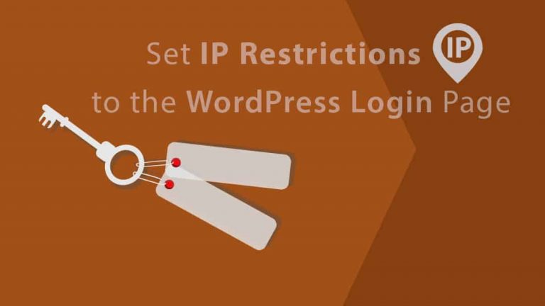 How to set IP Restrictions to the WordPress Login Page - Next Gen Ad-Tech Company - Intlum